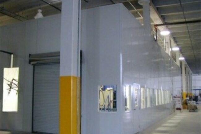 Modular Dust and Noise Containment Enclosure